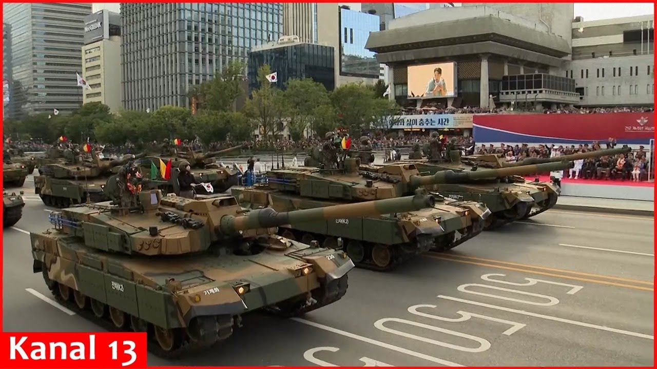 South Korea marks Armed Forces Day with parade featuring key weapons ...