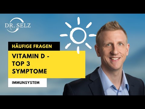 VITAMIN D MANGEL - TOP 3 SYMPTOME