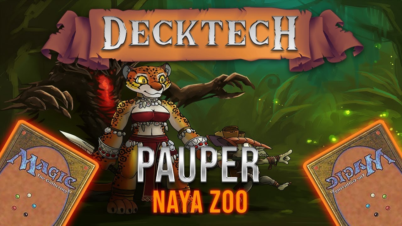 Decktech: Naya Zoo (Pauper) - YouTube