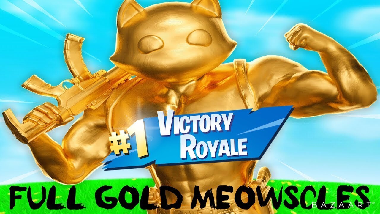 Winning Fortnite battle royale duos with gold meowsicles!!! - YouTube
