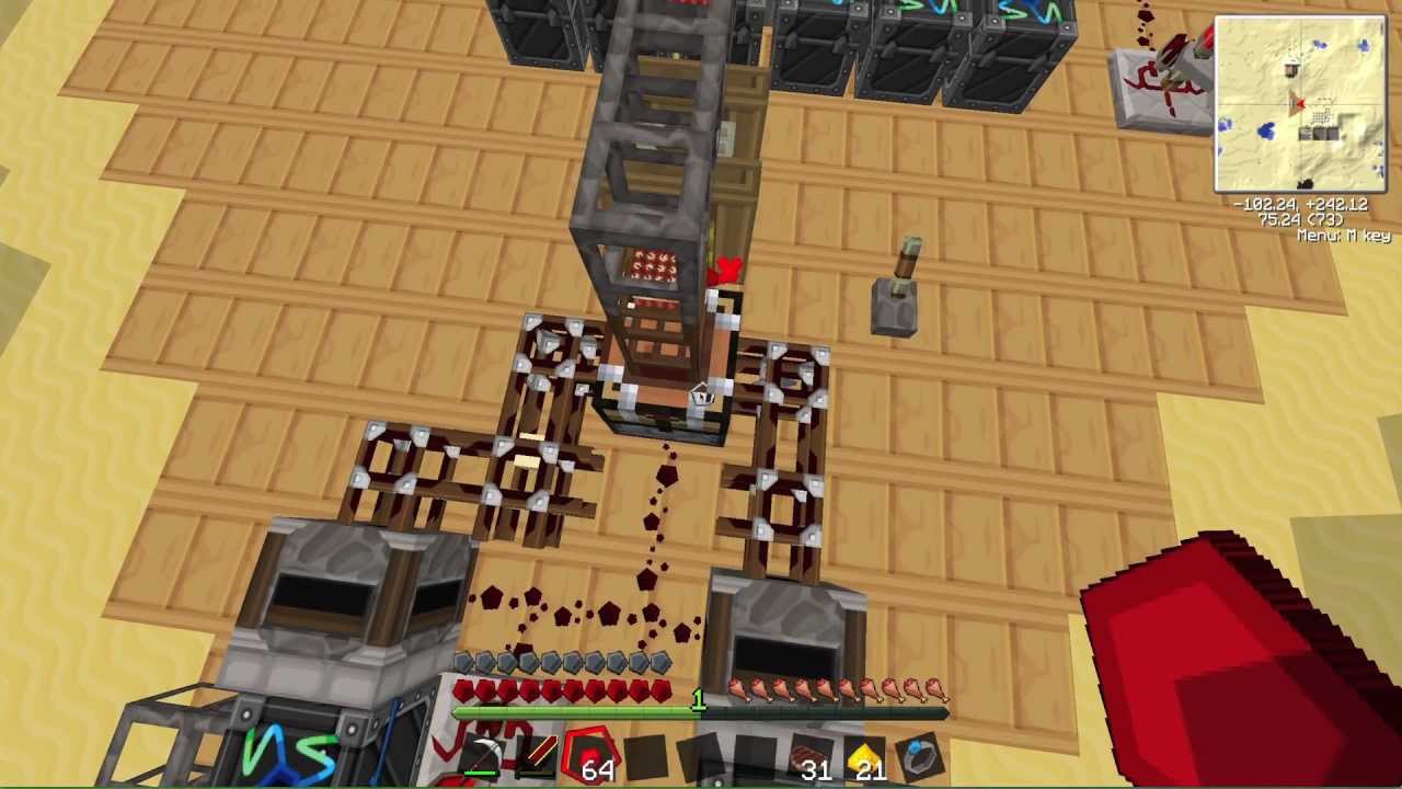 Minecraft Tekkit : An (near) infinite tnt cannon, self loading ...