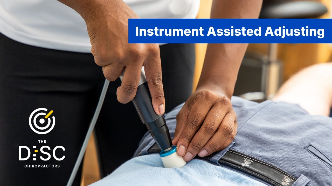 Instrument Assisted Adjustment at The DISC Chiropractors - YouTube