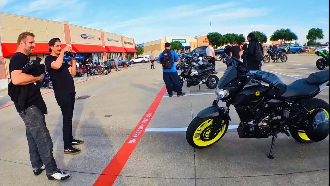 Yamaha MT07 - Cycle Gear Meetup - (Episode 41) - YouTube