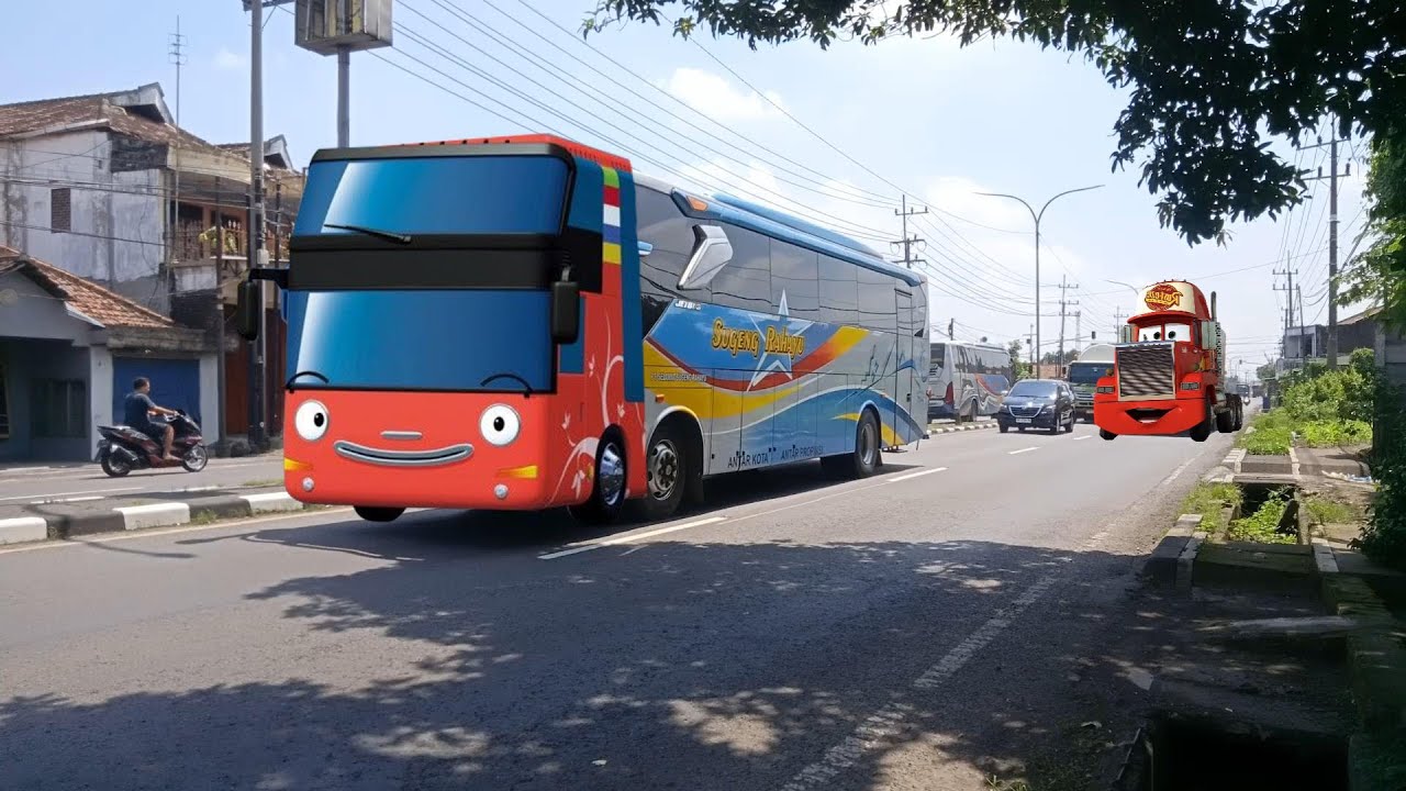 Waduh Bus Tayo Bus Executive Telolet Basuri Truk Molen Besar Oleng ...