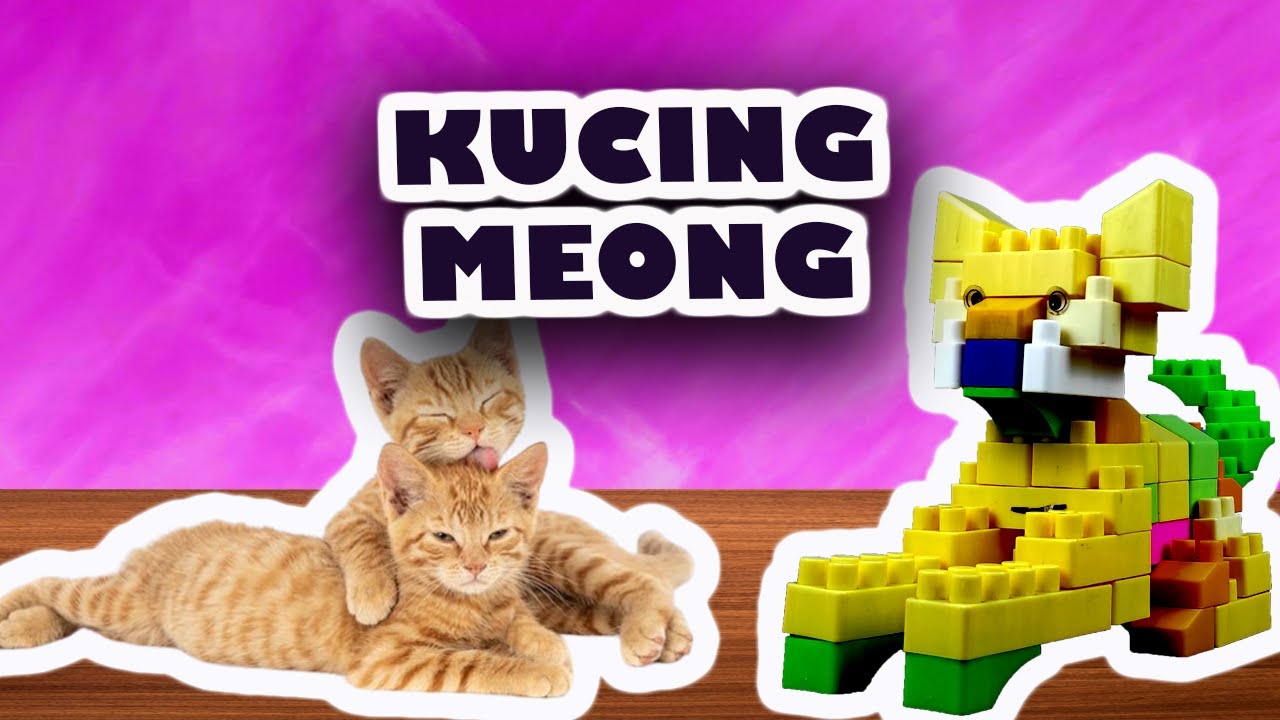 Cara Membuat Lego Kucing | Lego Blok | OYYAN TV - YouTube