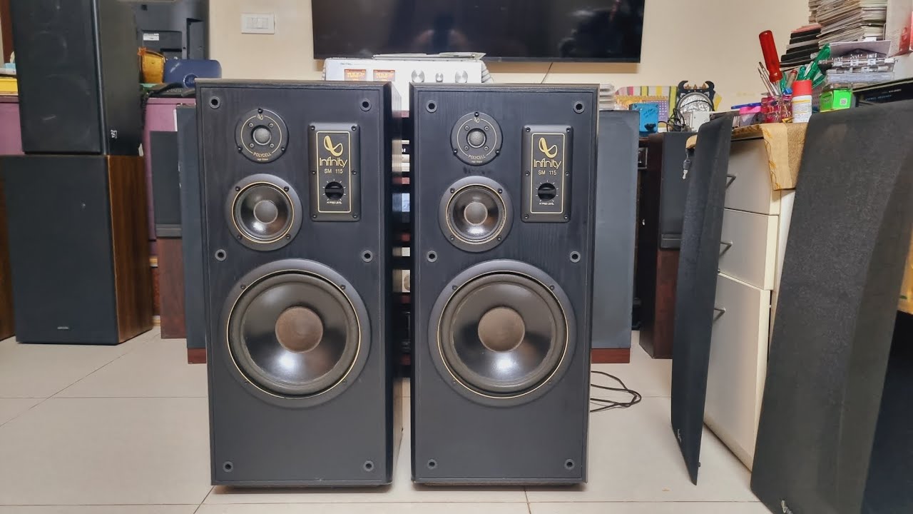 (Sold)INFINITY 10-inch 3Way Studio Monitor Speaker SM-115/For Sale ...