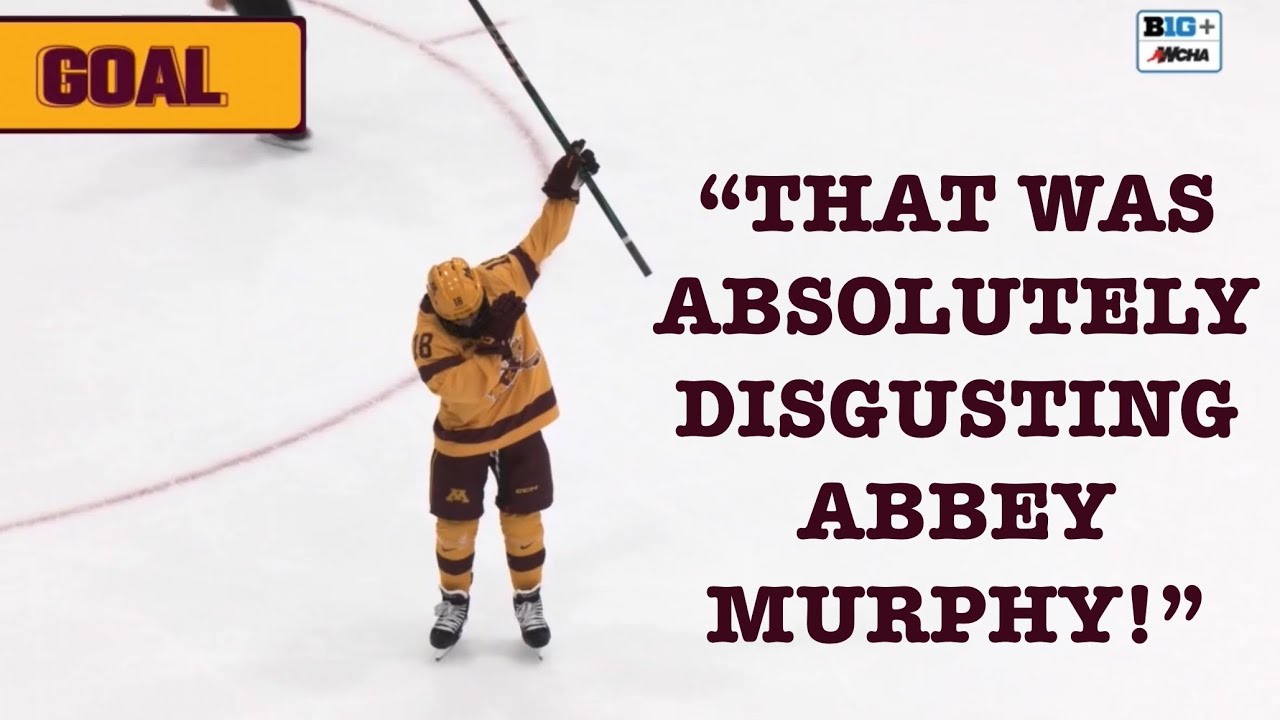 ABBEY MURPHY WITH THE DAB CELLY AFTER RIDICULOUS PENALTY SHOT - YouTube