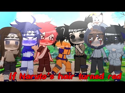//If Naruto's hair became red//Skit//✨Narubowl✨//A little Sakuhina//Ft. Naruto Characters//
