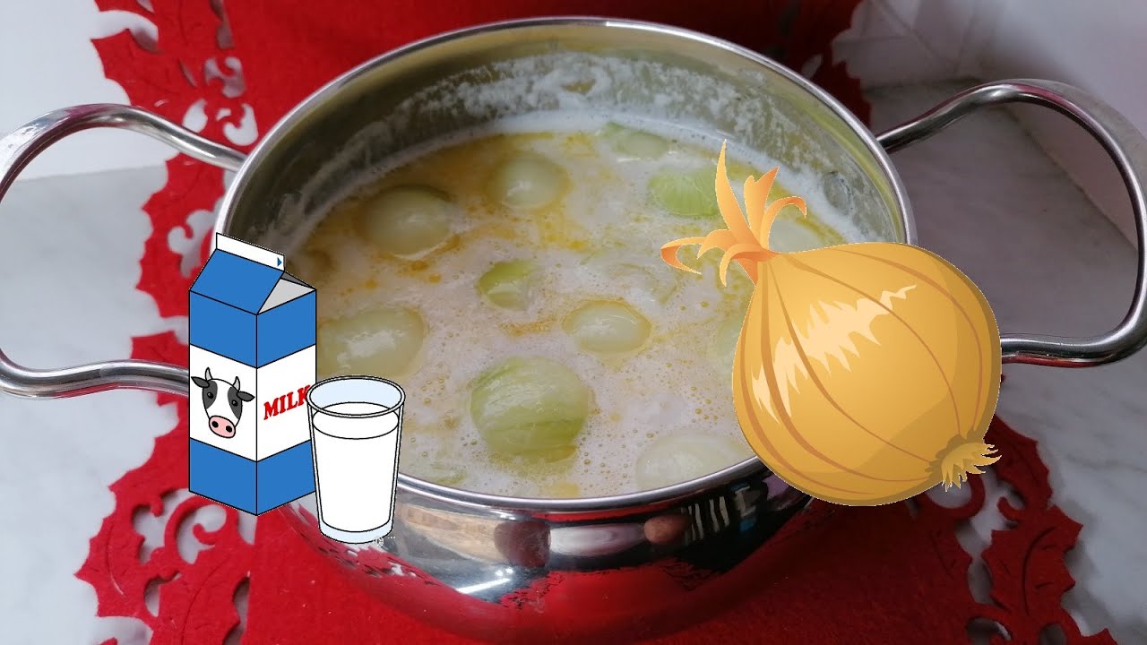 Mleko i cebula na kaszel. To lekarstwo jest lepsze niż medykamenty z ...