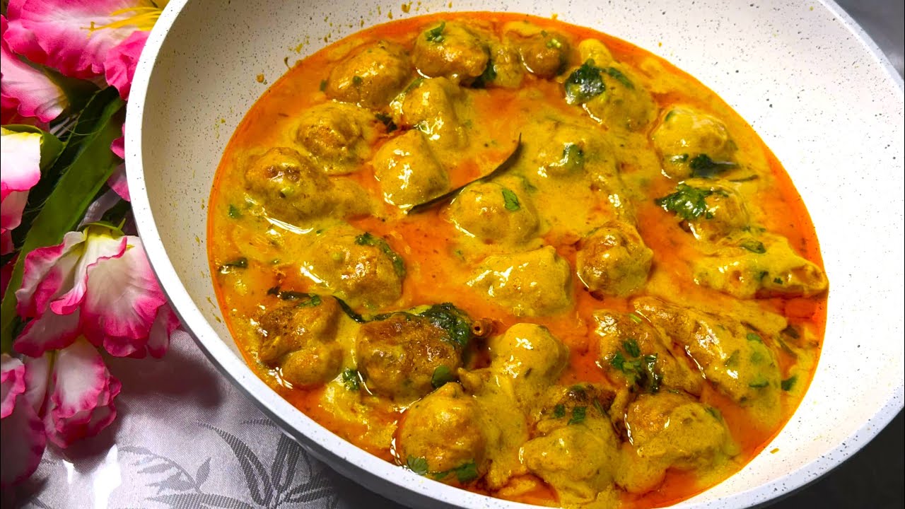 Punjabi Kadhi Pakora Recipe With Soft & Moist Pakoda I Dhaba Style ...