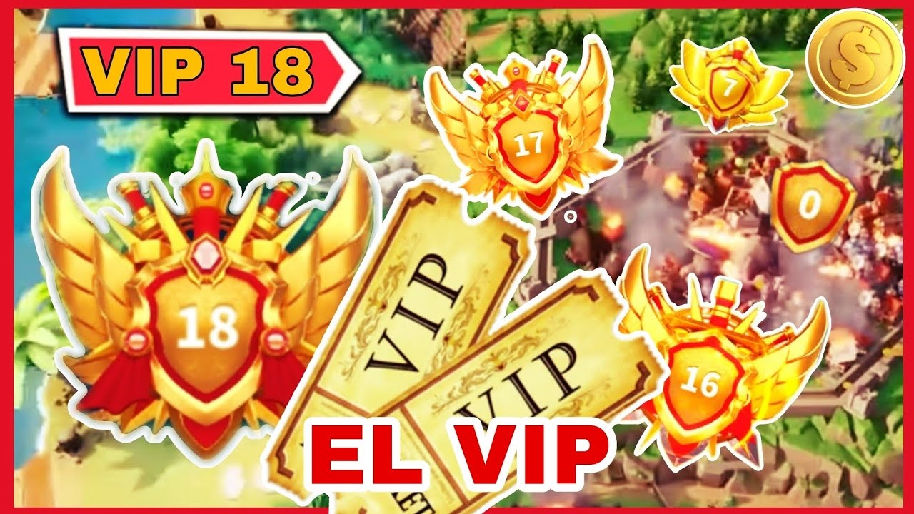 EL VIP Y COMO LLEGAMOS AL 18 - RISE OF KINGDOMS - YouTube