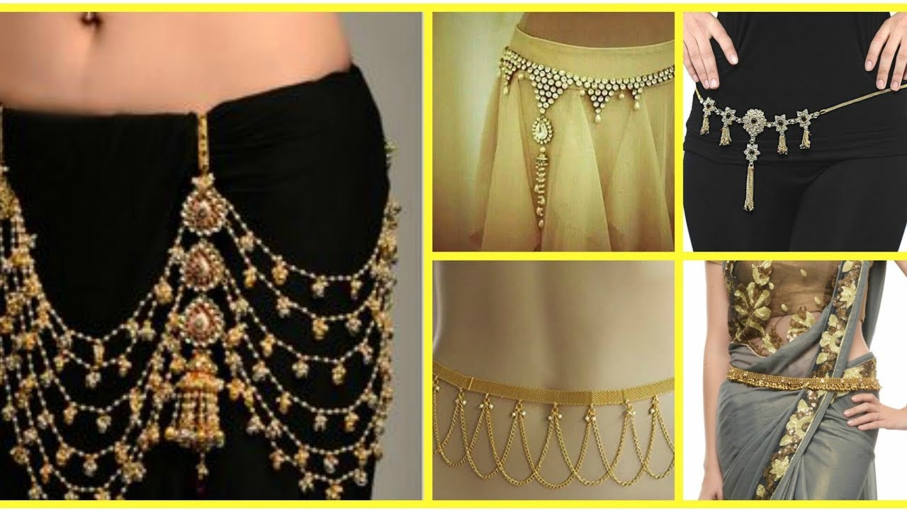 Latest Beautiful kamarband designs - YouTube