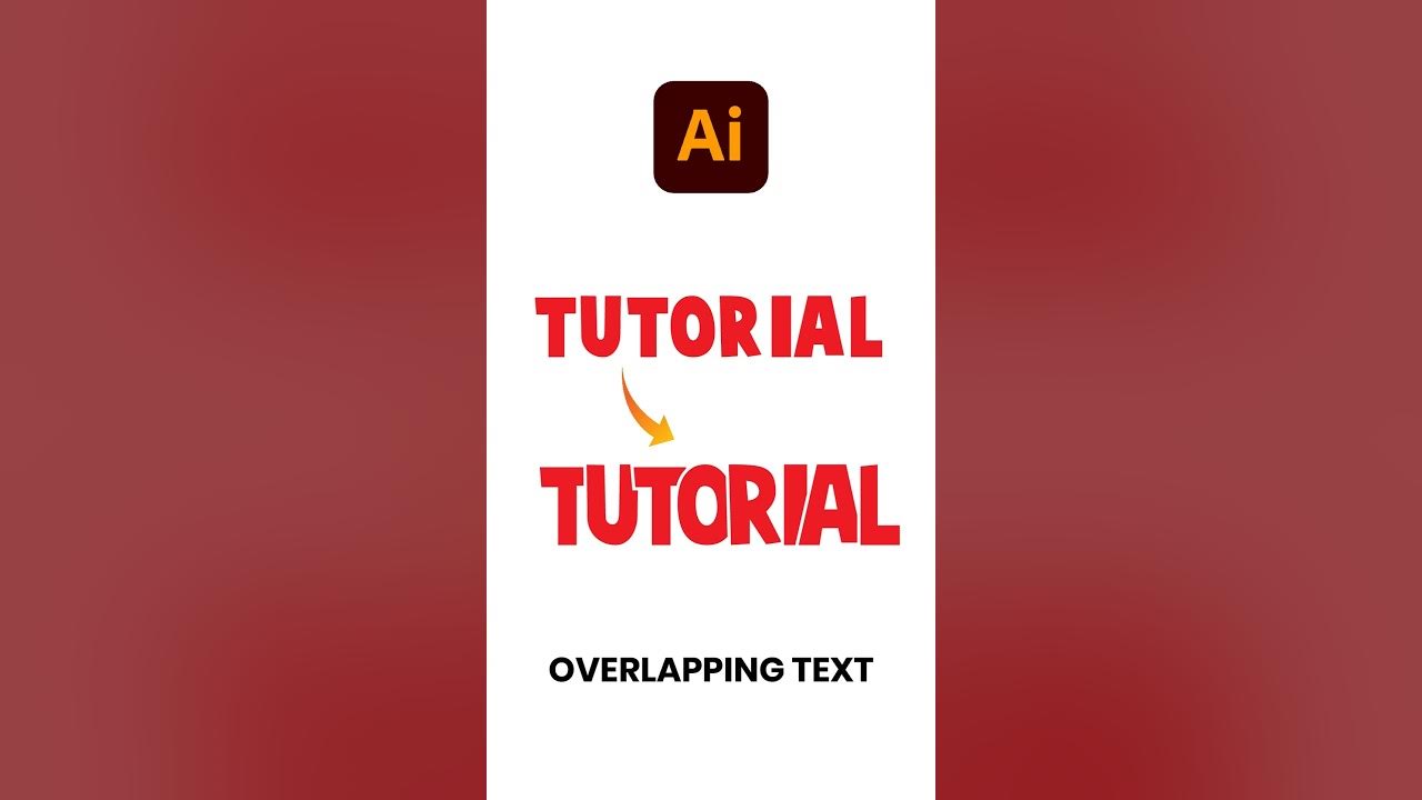 Illustrator Hack: Create a Stunning Text Overlapping Effect in Adobe ...