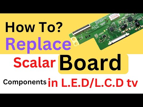 HOW? TO SOLDERING AND DE- SOLDERING, COMPONANTS PRESENT IN THE SCALER ...