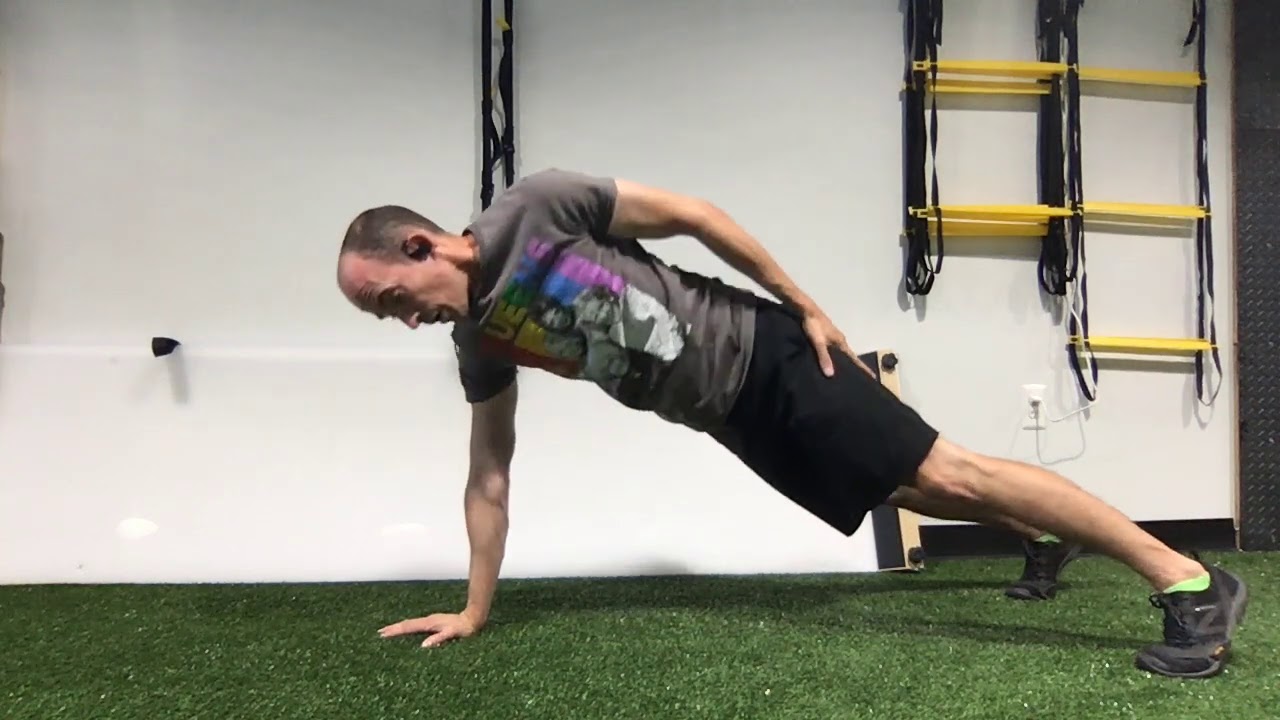 1-Arm Plank "Airplane" | Reimagym - YouTube