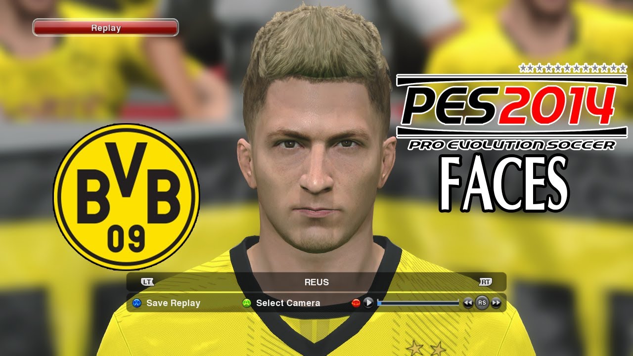 Pro Evolution Soccer 2014 (PES 2014) - Borussia Dortmund Player Faces ...