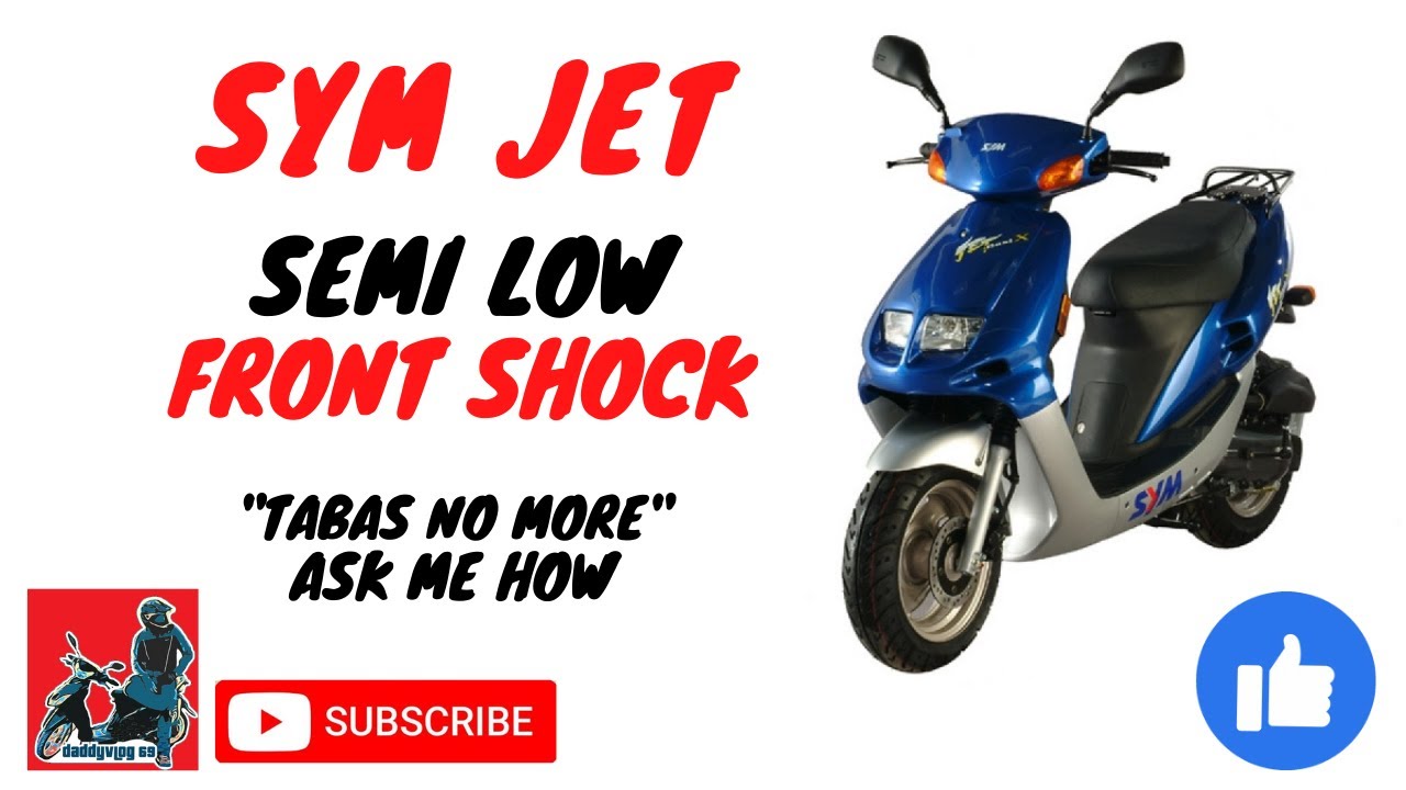 SEMI LOW SYM JET #symjet100 #2stroke #kapositive - YouTube
