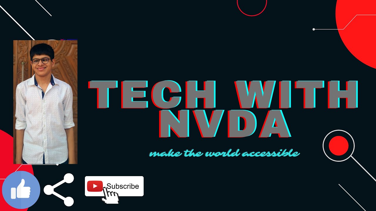 nvda menu and it's all features - YouTube