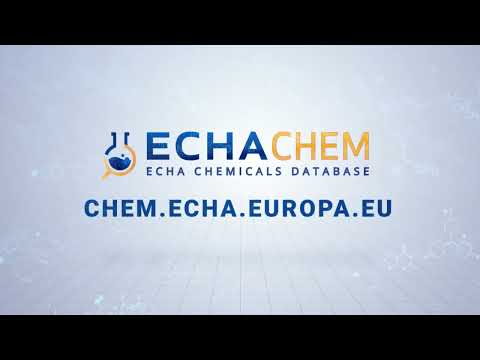 ECHA CHEM: Accessing regulatory information on chemicals