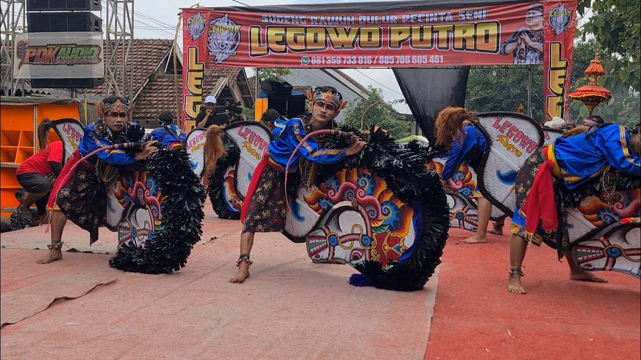 MaskotNya JARANAN Nganjuk LEGOWO PUTRO Terbaru Kepang 6 PDK AUDIO Live ...
