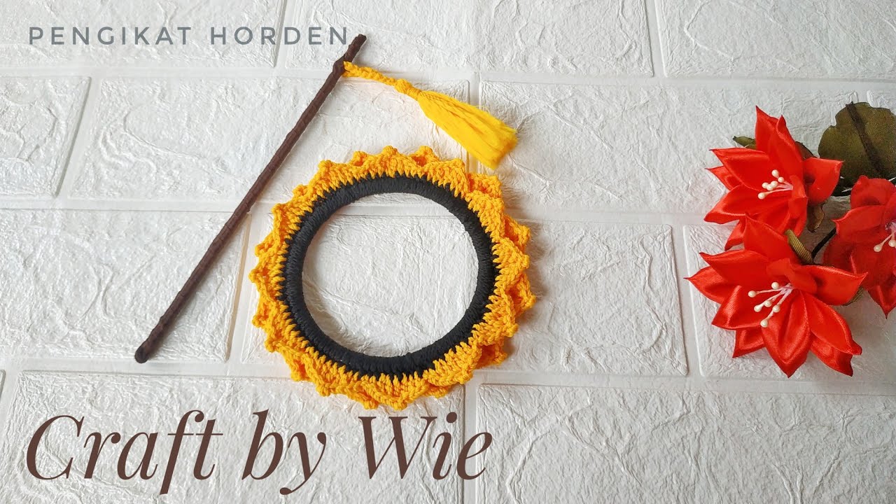 Ring Horden Rajut // crochet tutorials - YouTube