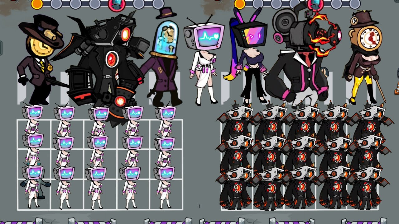 Camera Clash Gameplay Camera Clash Monster Battle Merge Skibydy Toilet ...