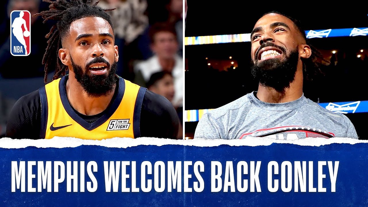 Mike Conley's RETURN To Memphis! - YouTube