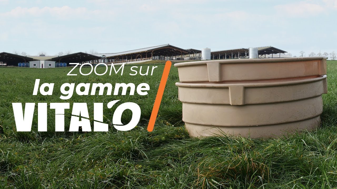 La gamme Vital'O : les bacs de pâturage ultra-résistants ! - YouTube