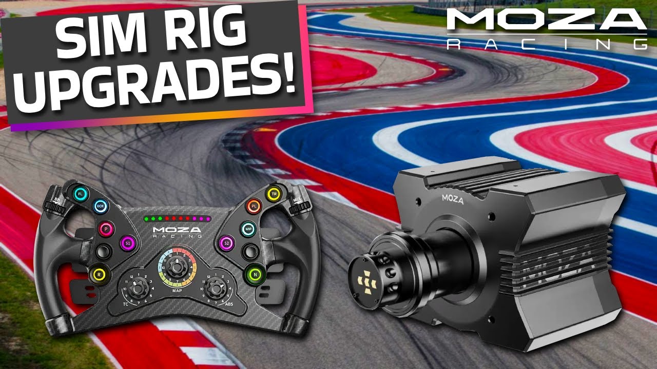Sim Racing Rig Update!! | Moza R9 Base and KS Wheel - YouTube