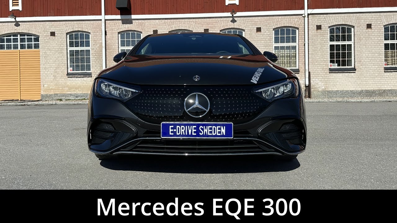 2023 Mercedes EQE 300 245hp | Walkaround | Acceleration | Fly by ...