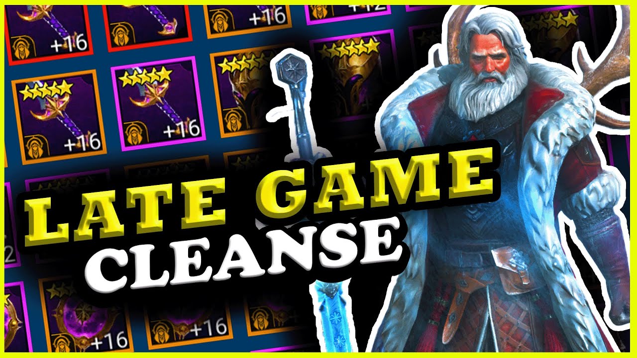 Late Game Gear Cleanse Guide!! | RAID: Shadow Legends - YouTube