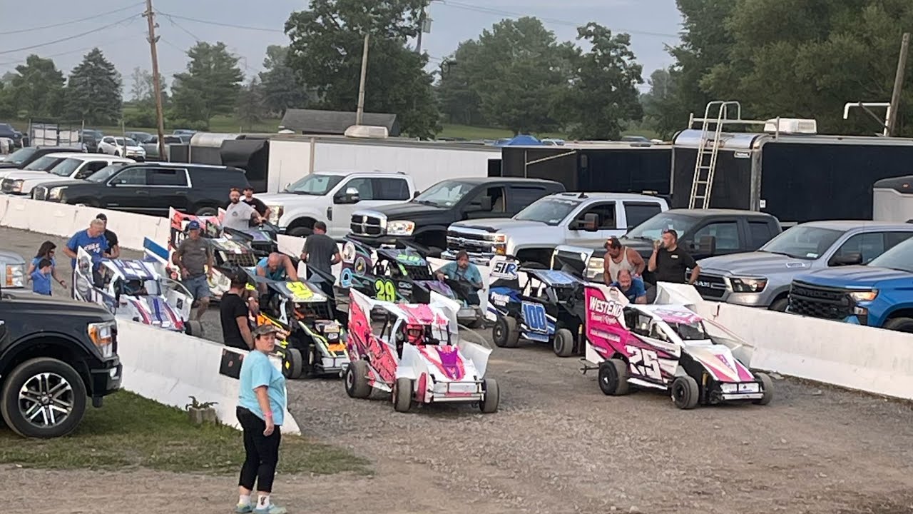 7/14/24-Jr slingshot feature race-Glen Ridge Motorsports Park - YouTube