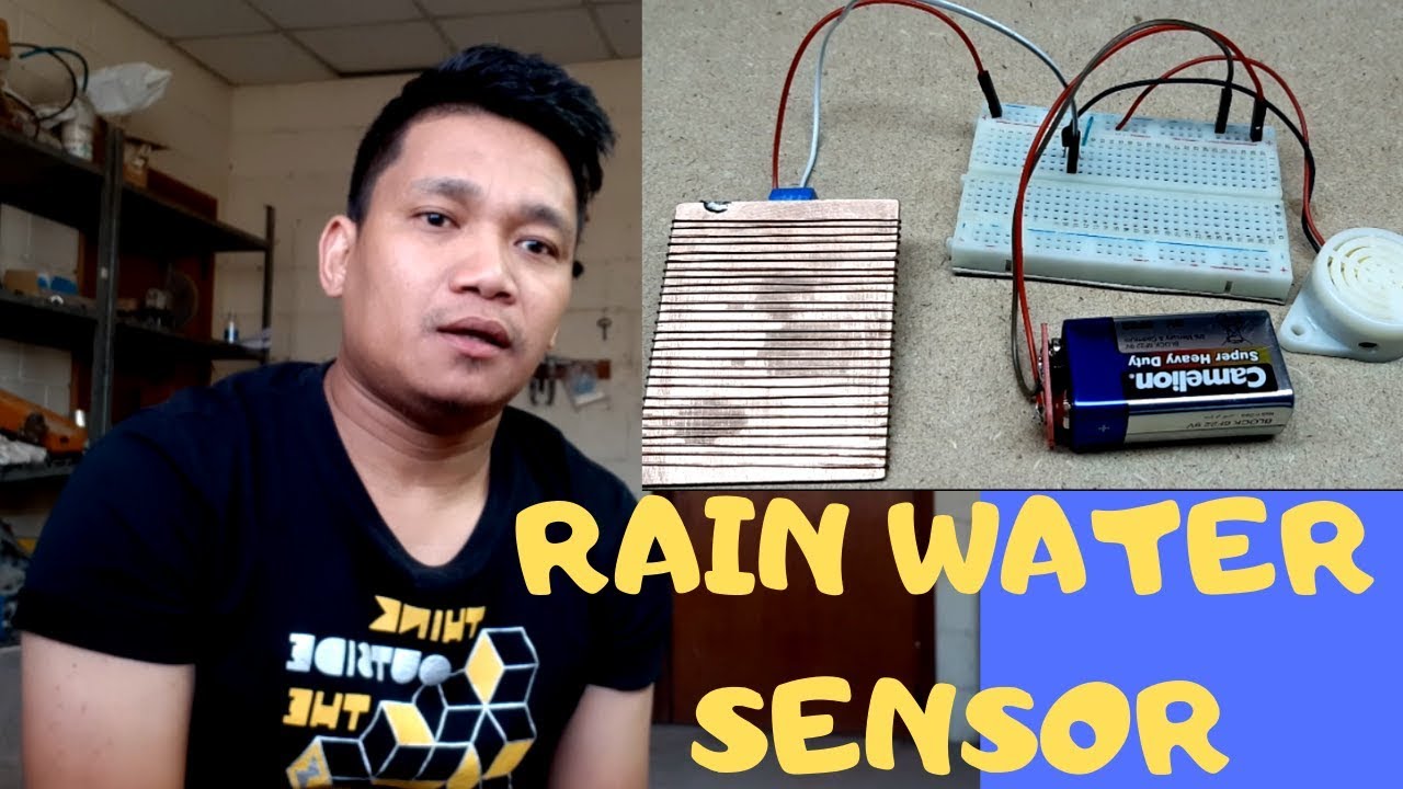 How to Make a Rain Detector with Alarm at Home - YouTube