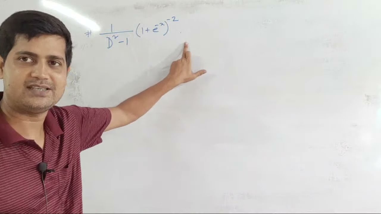 Differential Equation (Particular Integral,Special Case) - YouTube