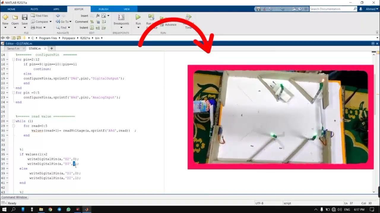 Parking Mangement System using Arduino with matlab [عربي] - YouTube