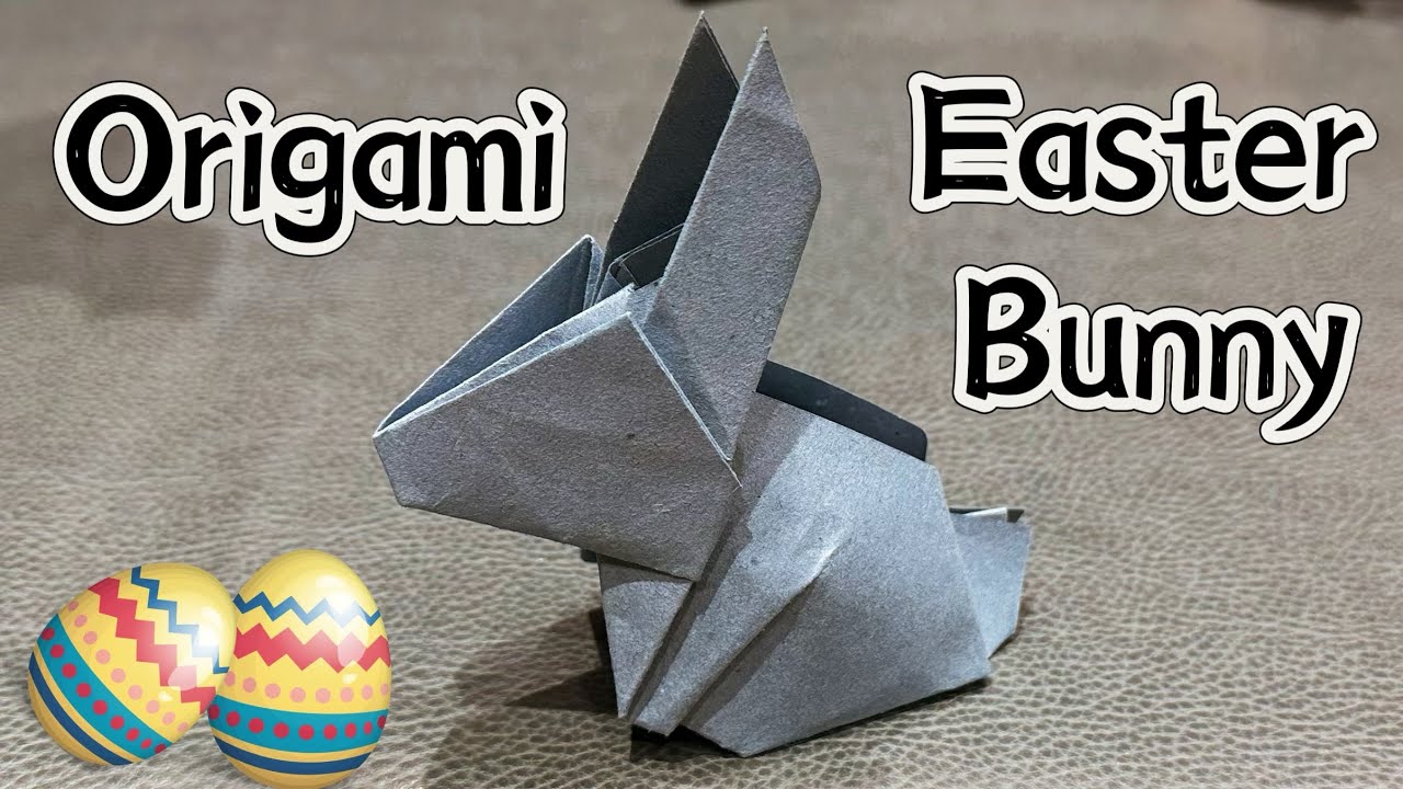 How to Make an Origami Easter Bunny | Easy Paper Rabbit | DIY Easter Craft | Best Bunny ...