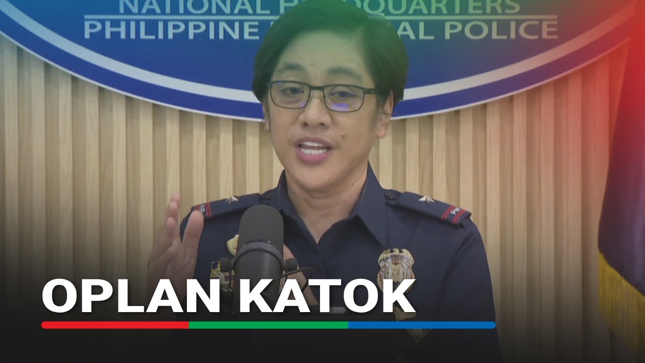 PNP says no intimidation in 'Oplan Katok' | ABS-CBN News - YouTube