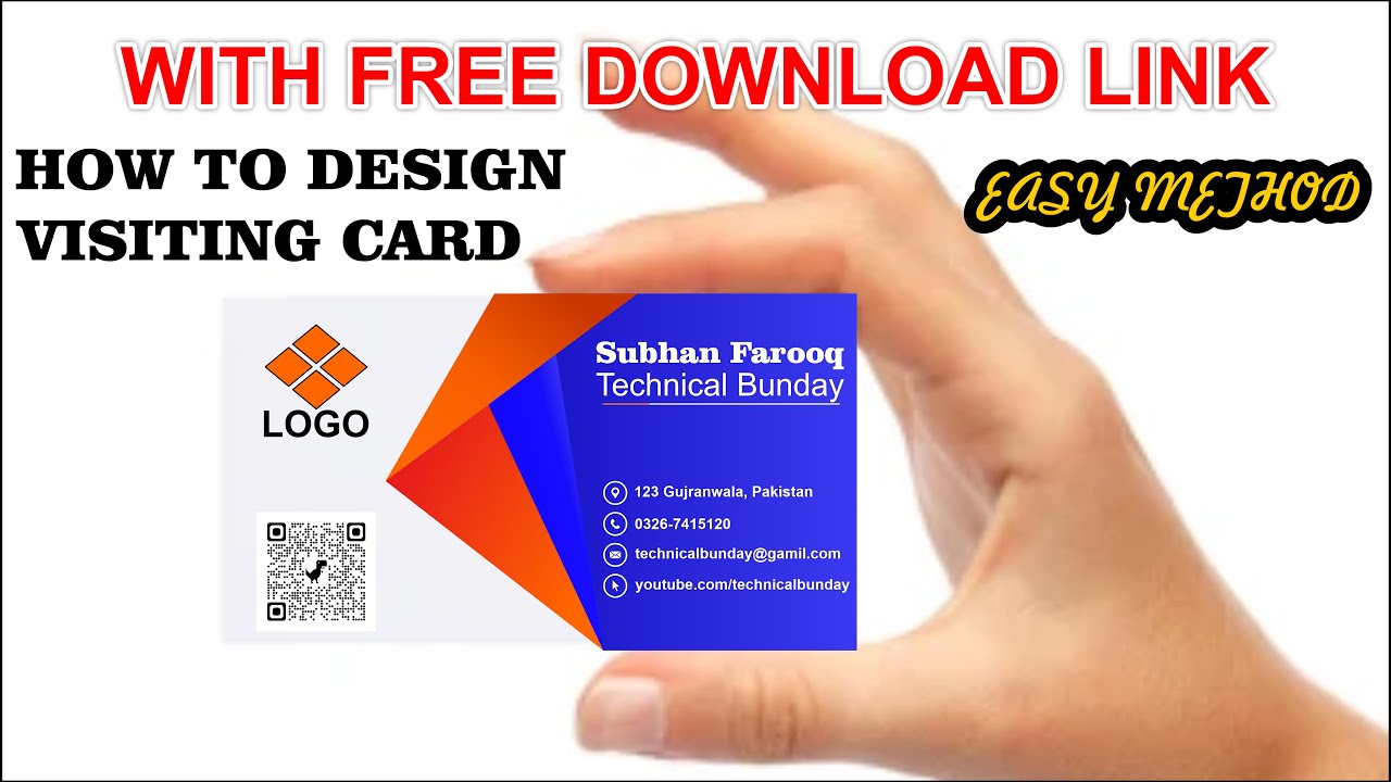 How to Create Business Card Design in CorelDraw | Visiting Card Design ...