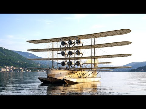 Caproni Ca.60 Noviplano: The 9-Wing Aircraft That Failed After 18 ...
