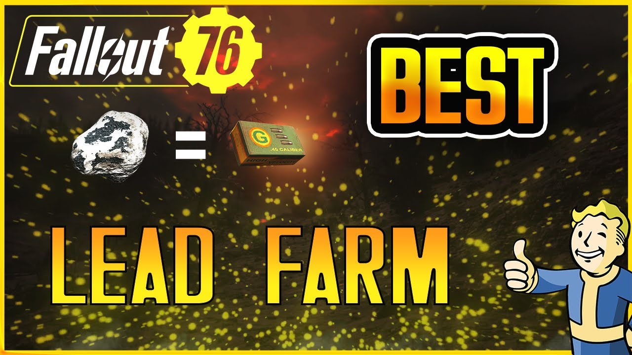 BEST Lead Farm in 2023 w/Walkthrough - Fallout 76 - YouTube