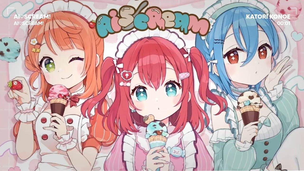 AiScReam First Playlist | Love Live! Sub-unit under Aqours, Nijigasaki ...