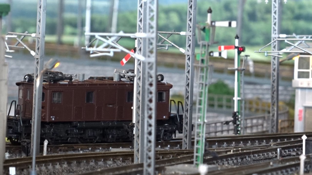 Amazing N scale micro layout Kato Tomix - YouTube