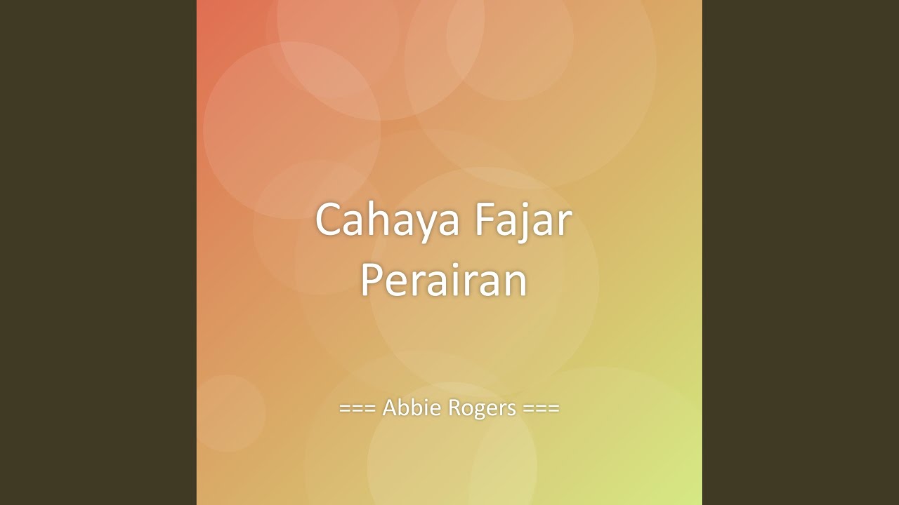 Cahaya Fajar Perairan - YouTube