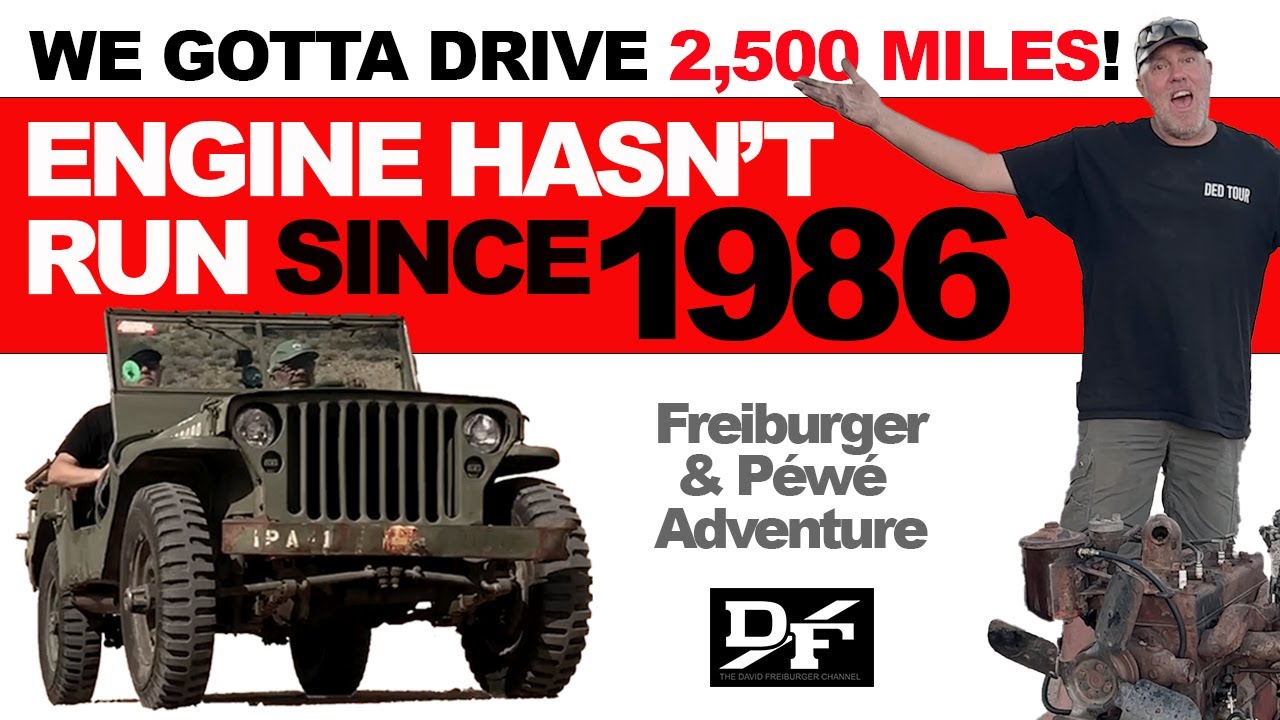 IT WILL RUN NO MATTER WHAT! We Have to Drive this WWII Jeep 2,500-Plus ...
