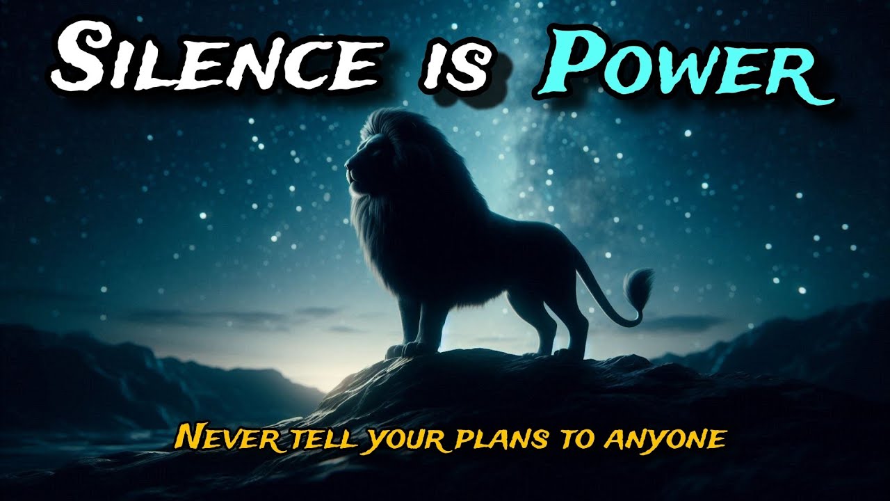 The Silent Lion | A Powerful Story on Patience and Silence - YouTube