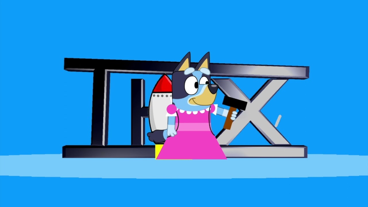 Bluey in the THX Logo - YouTube