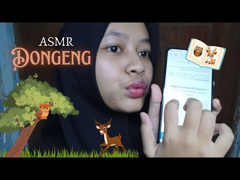ASMR Dongengin Kamu 🦌 | Mouth Sound, Whispering, Kisses, Hand Movement #asmr  #dongeng 