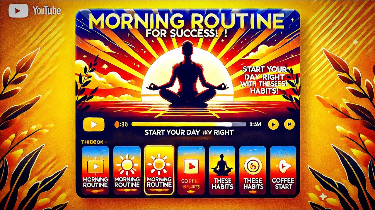 Morning Routine for Success 🌅 | Kickstart Your Day | Unlock Your Full ...