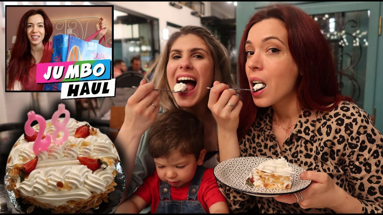 VLOG ΤΕΡΑΣΤΙΟ - JUMBO HAUL & ΚΑΛΕΣΜΕΝΟΙ ΣΕ ΓΕΝΕΘΛΙΑ 💕 Ioanna Andron ...
