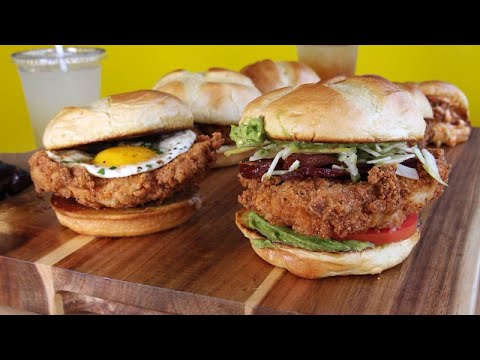 World Class Fried Chicken Sandwiches from Flip the Bird - YouTube